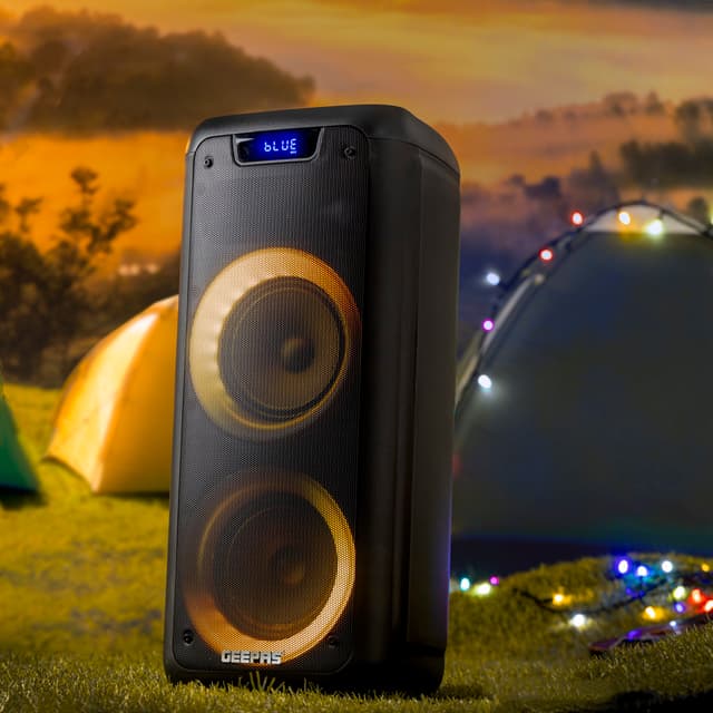 Geepas Rechargeable Professional Speaker, 40000W PMPO, GMS11168 - TWS ...