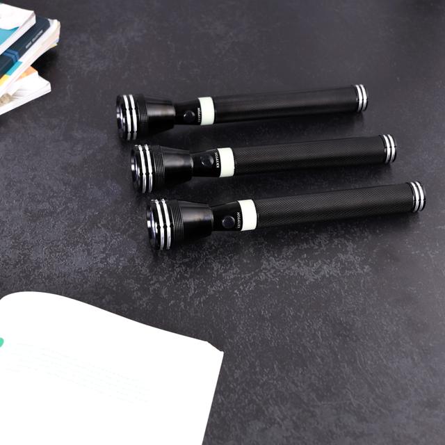 Krypton Rechargeable LED Flashlight, 3 Hours Working, KNFL5165 ...