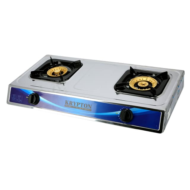 Krypton Stainless Steel Double Gas Burner-Stainless Steel Frame 2 ...