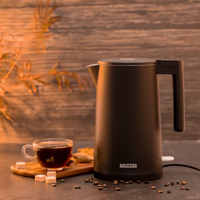 Krypton Double Wall Electric Kettle, 1.7L Capacity, KNK6341 | Plastic ...