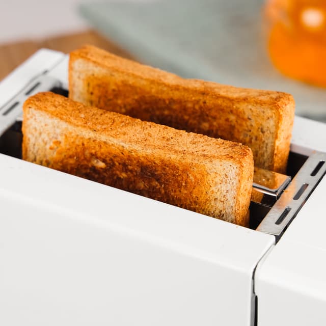 Olsenmark 2 Slice Bread Toaster, Automatic Pop-Up, OMBT2492 | Mid Cycle ...