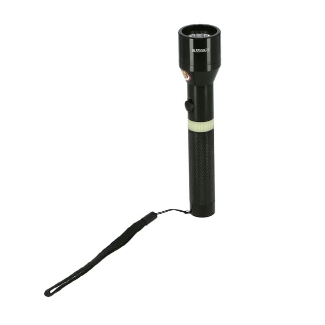 Olsenmark Rechargeable Led Flashlight - Cree-Led - High Capacity Ni-Cd ...