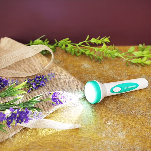 Olsenmark Rechargeable Led Flashlight - Super Bright 1.5W Led Torch ...