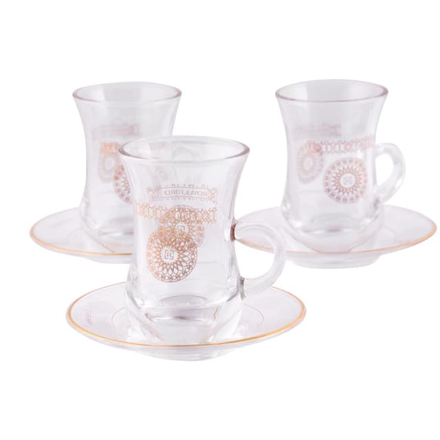 Order Royalford Tea Cups With Saucer, 12 Pcs - Made Up Of High Quality ...