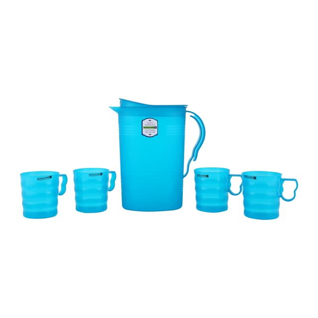 Royalford 2 Litre Wafer Water Jug With 4 Glasses - Portable Multi ...