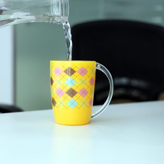 Delcasa 400Ml Water Cup With Handle - Portable Water Cup Drinking Glass ...