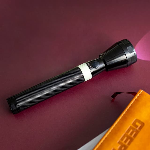 Krypton Rechargeable LED Flashlight, CREE LED, KNFL5157 - Unbreakable ...