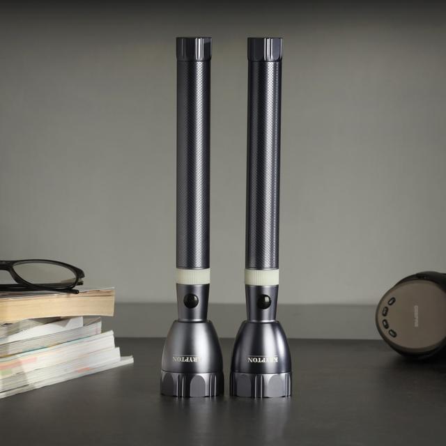 Krypton Rechargeable LED Flashlight, KNFL5160 - Lighting Source-T6 Led ...