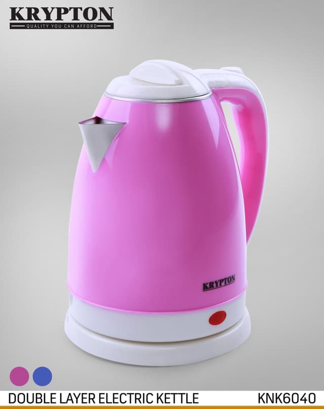 Krypton 1.8Liter Double Layer Electric Kettle- 360 Degree Rotation Base ...