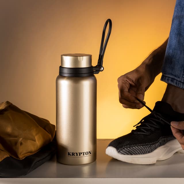Krypton Sports Bottle, Stainless Steel, 950ml, KNVF6357 | Double Wall ...