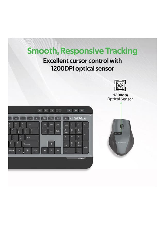 Order promate Wireless Keyboard And Mouse Now! | Jomla.ae