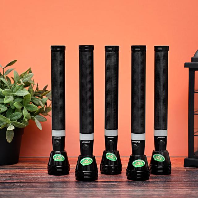 Olsenmark Rechargeable Led Flashlight, 5Pcs- Super Bright Cree-Xpe Led ...