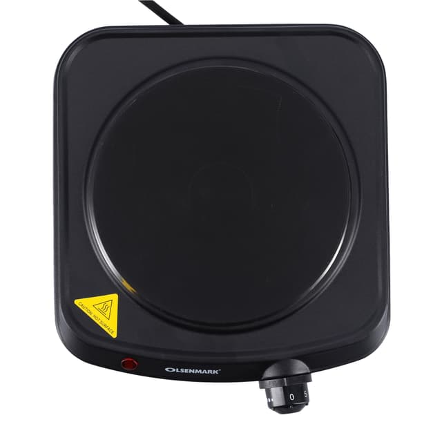 Olsenmark Electric Single Plate Cooktop 1500W | Cast Iron Heating Plate ...