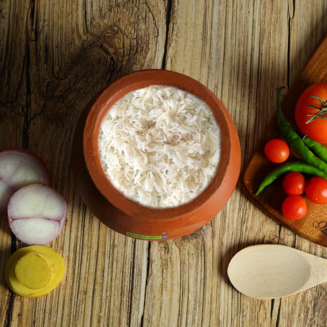 Royalford Rice Kalam, Handmade Clay Cookware, RF10582 | 100% Natural ...