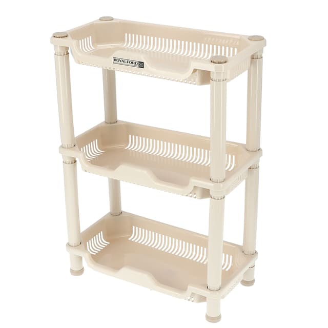 Order Royalford 3-Layer Rectangular Rack, 30X20X53Cm Now! | Jomla.ae