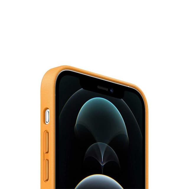 Order Apple iPhone 12 Pro Max Leather Case with MagSafe - California Poppy_x000D_ Now! | Jomla.ae