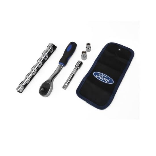 Ford 11 Pieces 3/8 Drive Ratchet and Socket Set | Jomla.ae