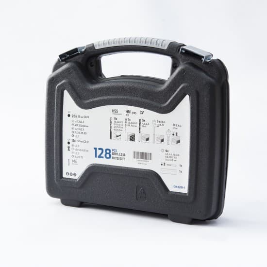 Ford 128 Pcs - Drills & Bits Set | Jomla.ae