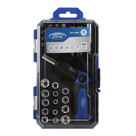 Ford 46pcs ratchet screwdriver set | Jomla.ae