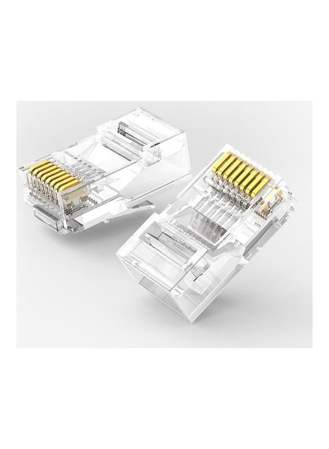 Order UGREEN 10-Piece Cat 6 Unshielded RJ45 Modular Plug Clear Now ...
