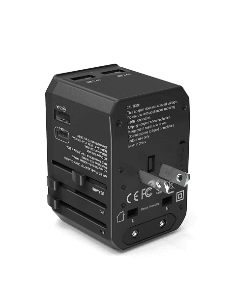 Order Merlin Travel Mate World Adapter Now! | Jomla.ae