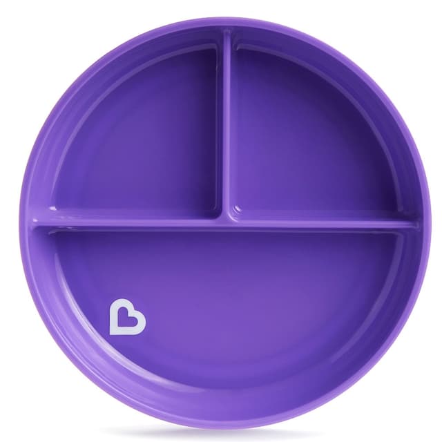 Order Munchkin - Stay Put Suction Plate - Purple Now! | Jomla.ae