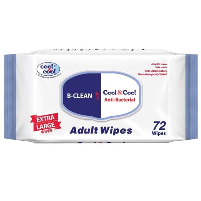 Order Cool & Cool Cool & Cool - Extra Large Size Adult Cleaning Wipes ...
