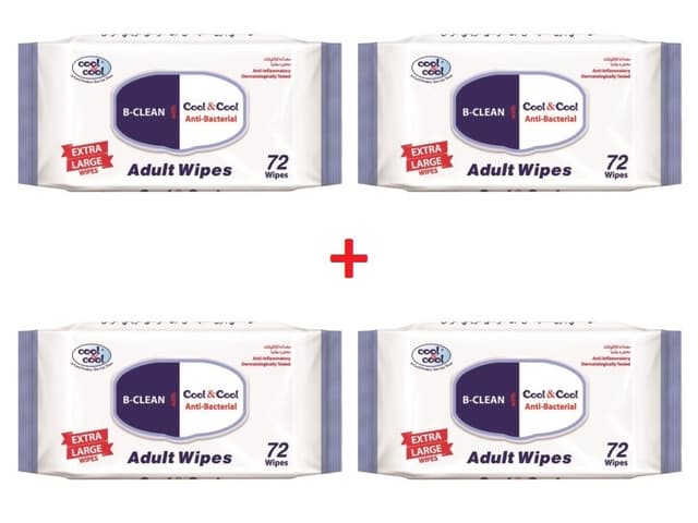 Order Cool & Cool Cool & Cool - Extra Large Size Adult Cleaning Wipes ...