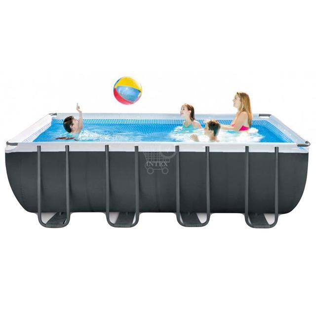 Order Intex Ultra XTR Rectangular Pool Set 18ft X 9ft X 52 Now! | Jomla.ae