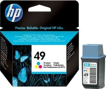 HP 49 Tri-color Original Ink Cartridge | 51649A | Jomla.ae