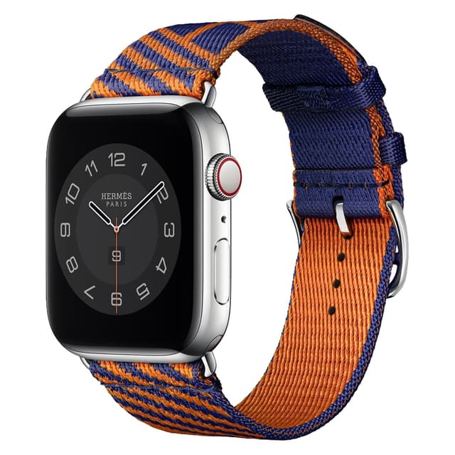 Green Lion Woven Textile Watch Strap for Apple Watch 42/44/45mm - Blue ...