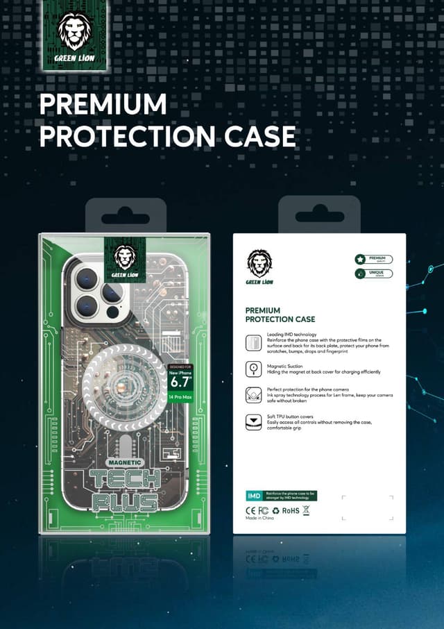 Order Green Lion Magnetic Tech Plus Case for iPhone 14 Pro ( 6.1 ...