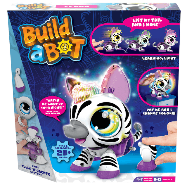 Build a Bot Light Zebra | Jomla.ae