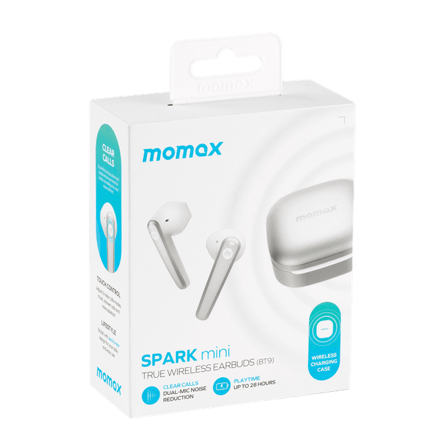 Order Momax spark mini true wireless bluetooth earbuds silver Now ...