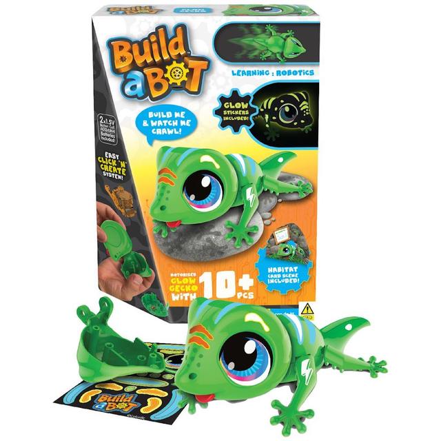 Order Build a Bot Mini Glow Gecko Now! | Jomla.ae