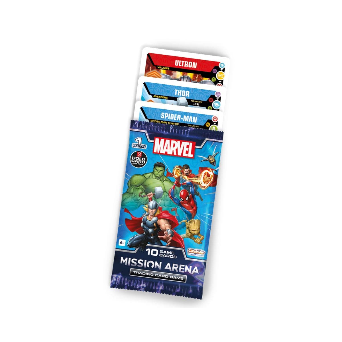 Order Marvel TCG Mission Arena Pack Of 10 Cards Now! | Jomla.ae