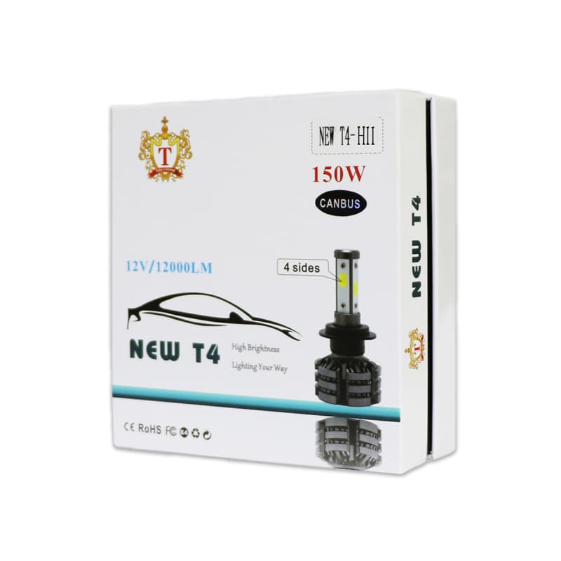Order Toby's T4 Mini H11 LED Headlight 300 Watts Now! | Jomla.ae