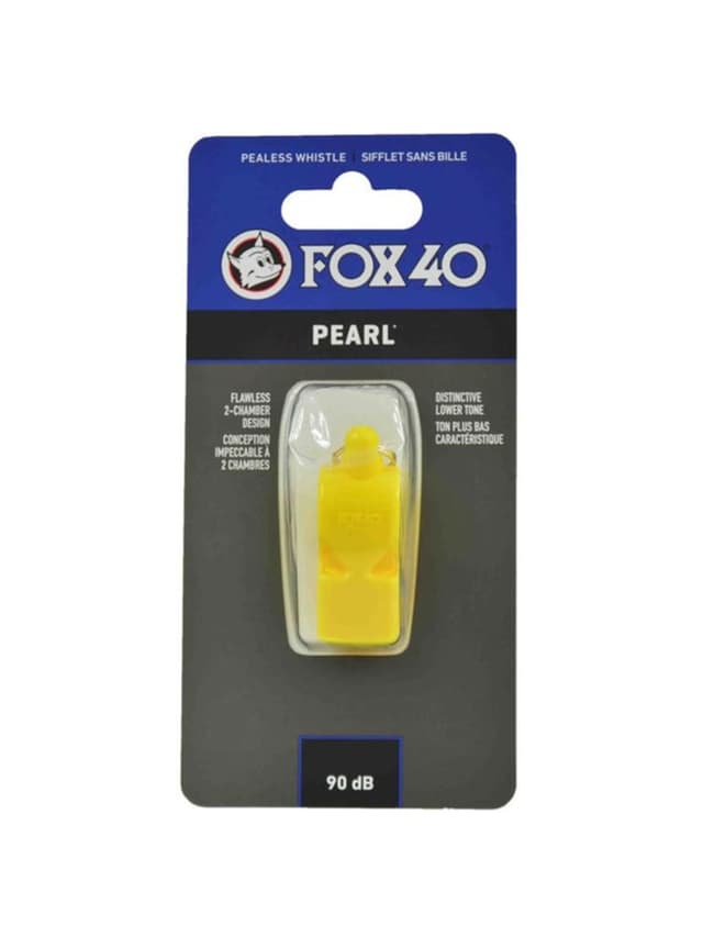 Order FOX 40 Pearl Safety Whistle Color Yellow Now! | Jomla.ae