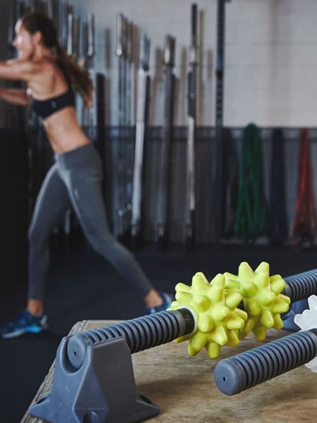 Rumble Roller Two Extra-Firm Beasties Bar with Stands | Jomla.ae