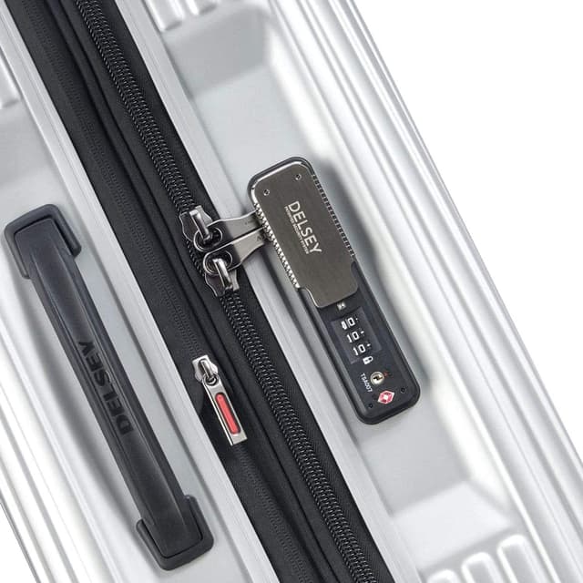 DELSEY SECURITIME ZIP - SILVER | Jomla.ae