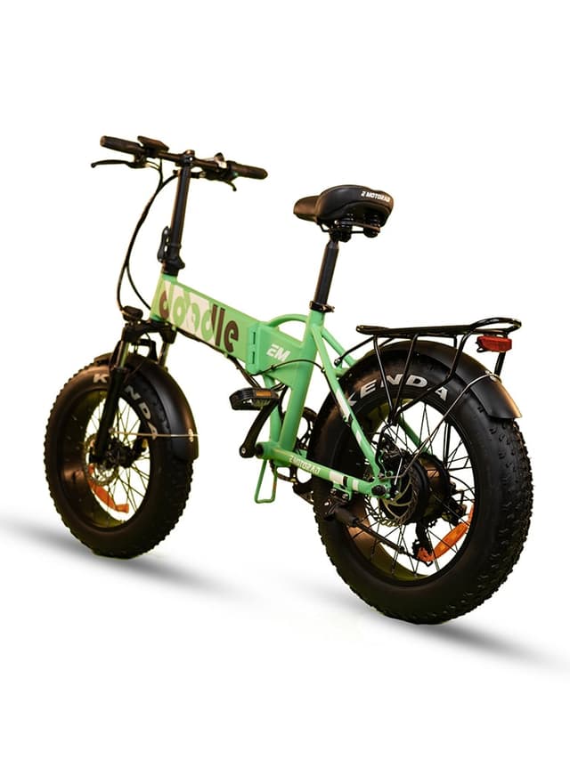 Order E-Motorad Doodle E-Bike Color Green Now! | Jomla.ae