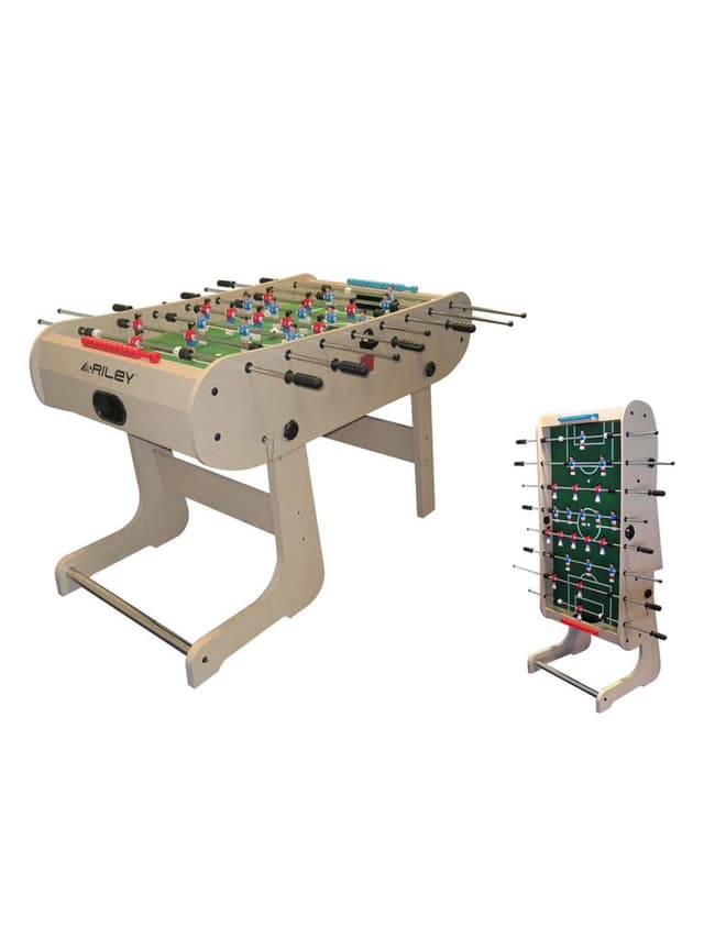 اطلب كرة قدم الطاولة فرفيرة قابلة للطي بطول 4 أقدام من خشب الزان باللون ...