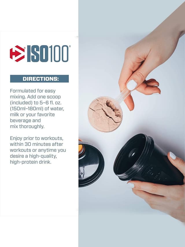 Order Dymatize ISO 100 5LB Protein Flavour Gourmet ChocolateWeight 5 LB Now! | Jomla.ae