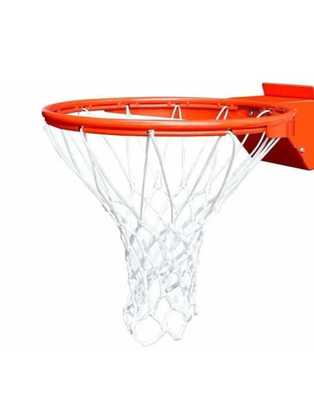 Order Knightshot 45cm Basketball Ring with Beige White Net Now! | Jomla.ae
