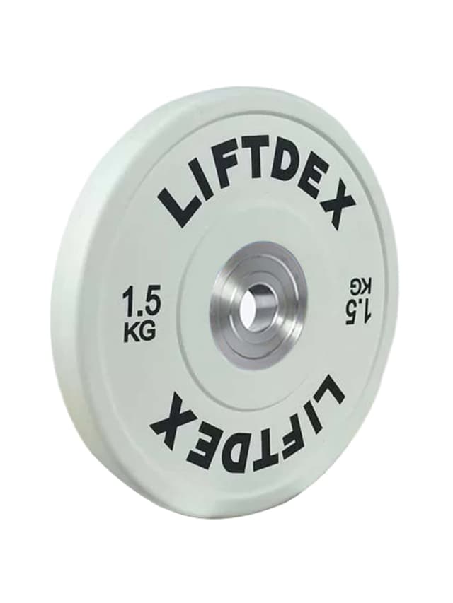 Liftdex Polyurethane Competition Plate, 1 Piece Weight 1.5 Kg | Jomla.ae