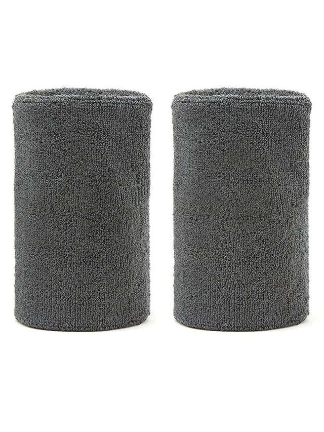 Order Reebok Fitness Sports Wristbands, Long Color Grey Now! | Jomla.ae