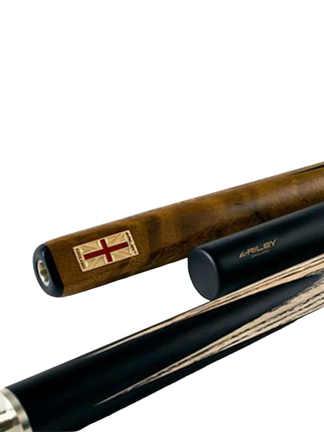 Riley England Ebony Series 9 - 3/4 Cut Snooker Cue | Jomla.ae