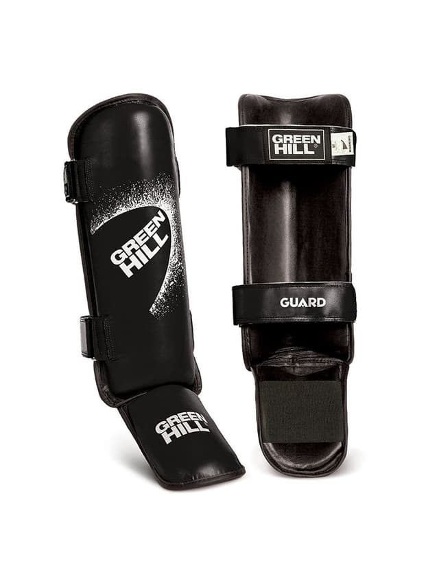 Green Hill Shin Instep Pad- Guard Color BlackSize M | Jomla.ae