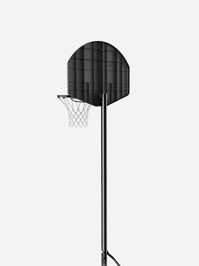 Spalding 32" Rookie Gear Eco-cmpst Telescoping Portable Basketball Hoop ...