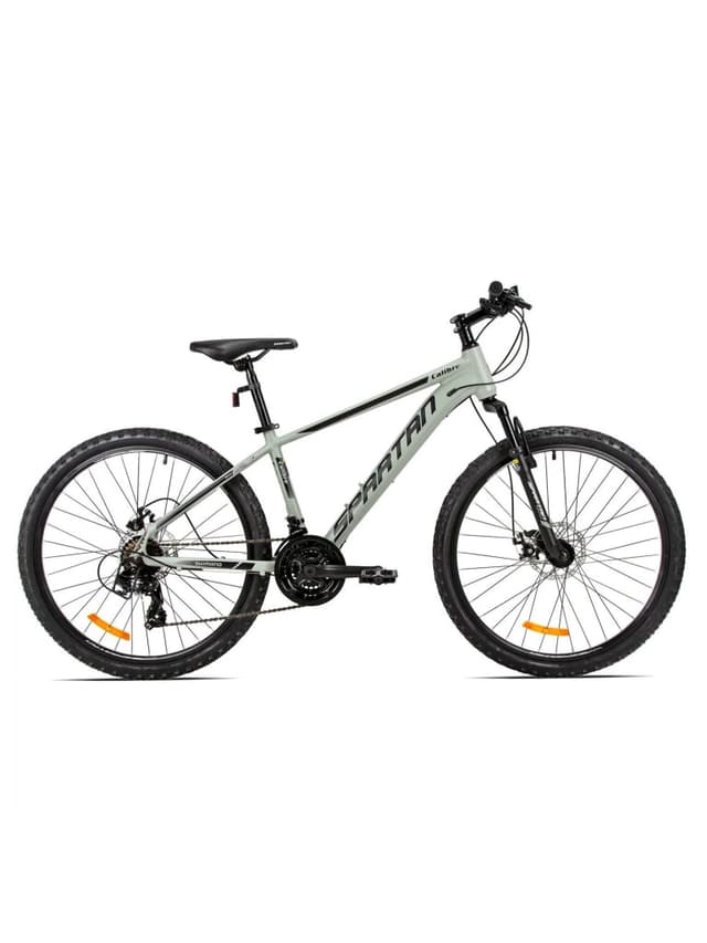Spartan 26 inch Calibre Hardtail MTB Alloy Bicycle Color Sand Grey ...
